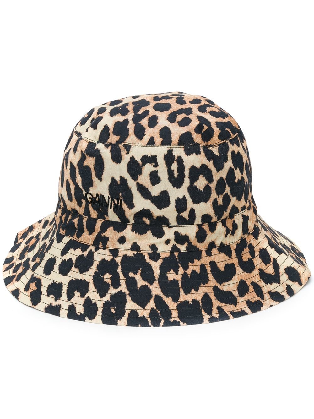 select from the newest brands like GANNI leopard print Bucket Hat