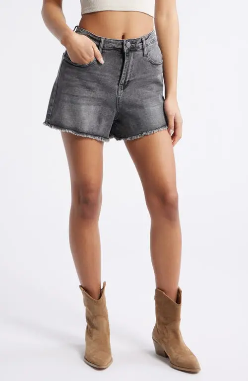 PTCL Tess High Waist Denim Shorts