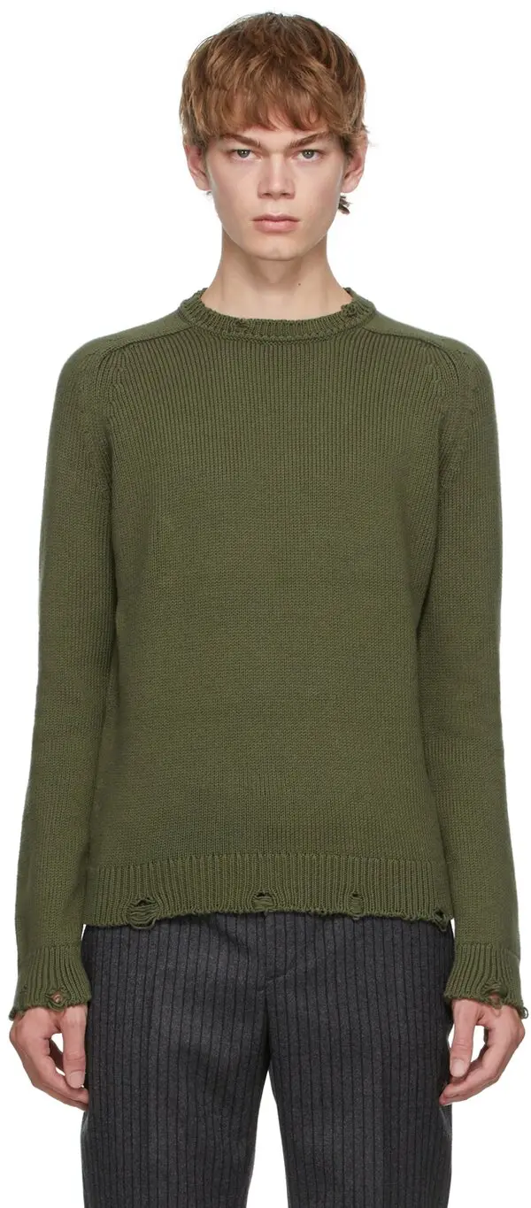 Saint Laurent | Destroyed Knit Sweater | Jumpers | Cruise Fashion 