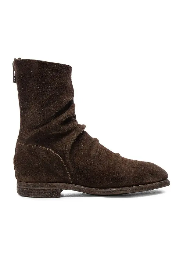 Guidi Calf Suede Boots
