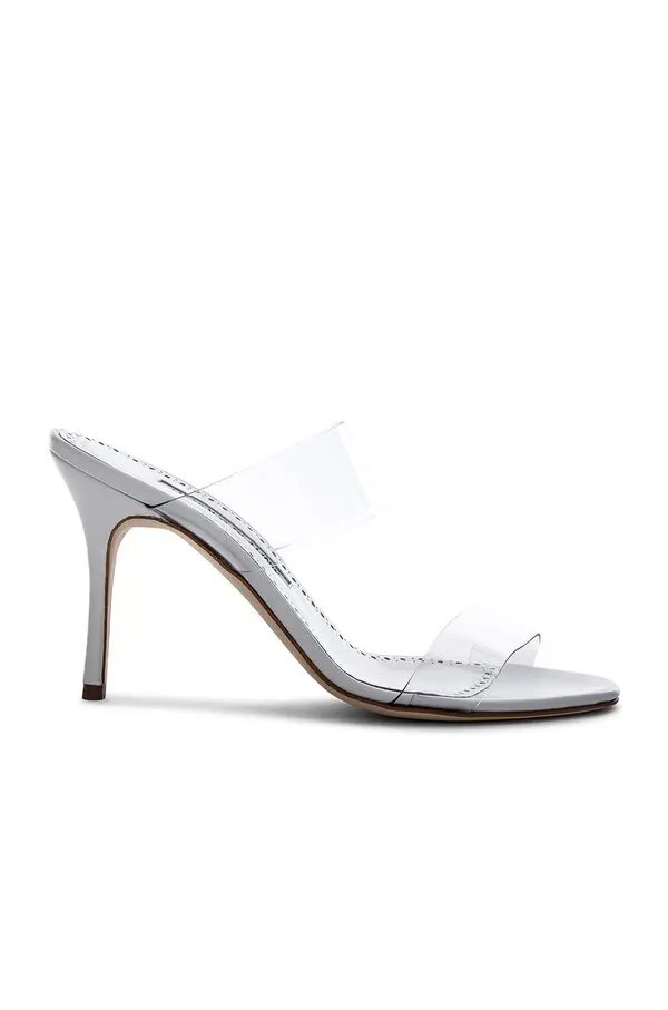Manolo Blahnik Scolto Sandals - Blanc De Blanc