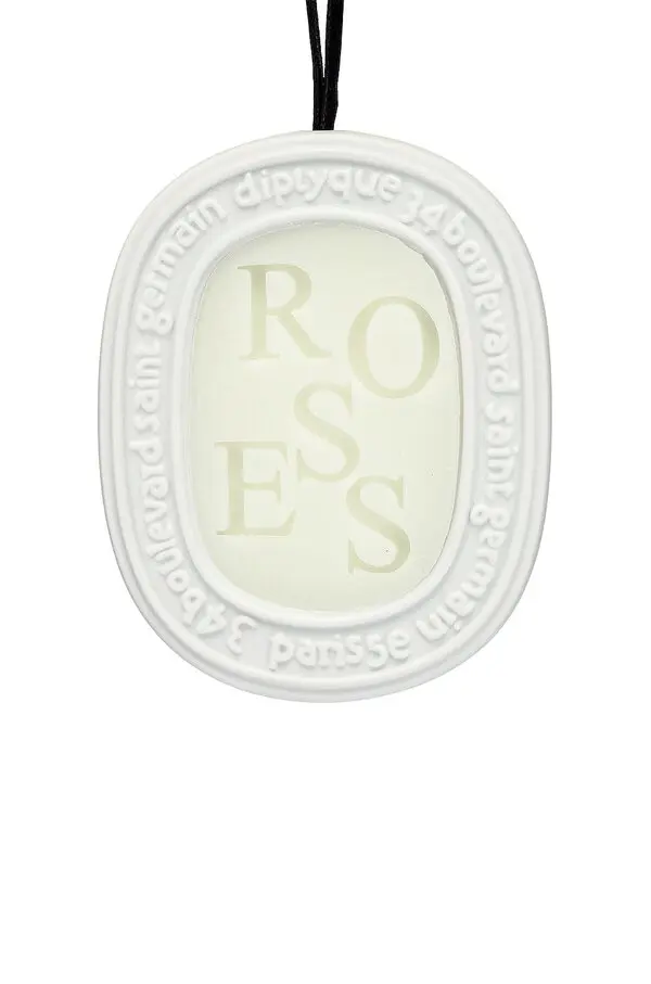 DIPTYQUE Roses Scented Oval In White