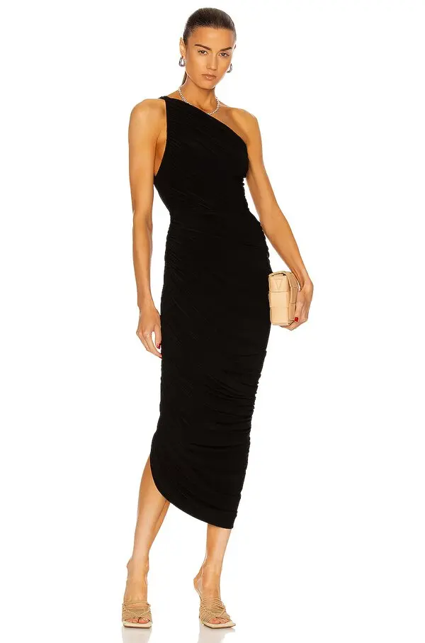 Norma Kamali Diana Gown - Black