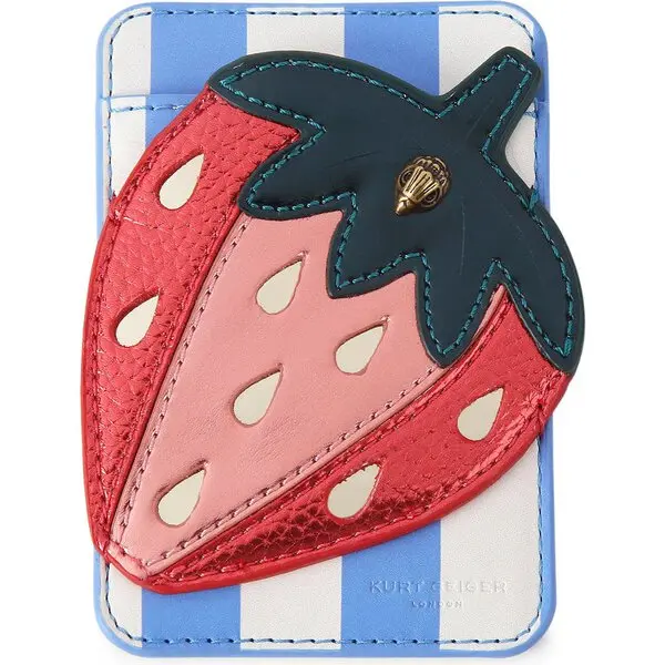 Kurt Geiger Strawberry Magnetic Card Case