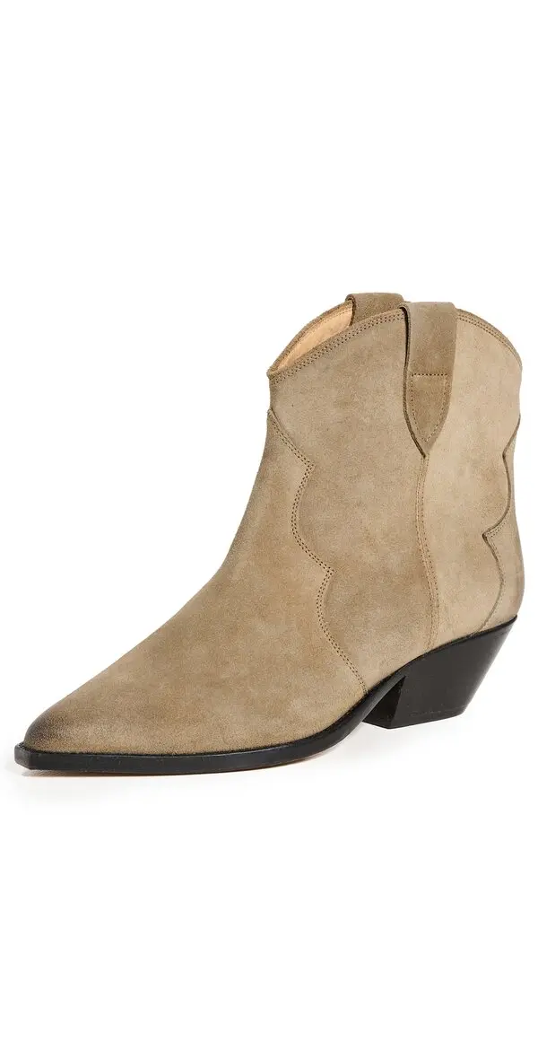 Isabel Marant Dewina Booties - Taupe