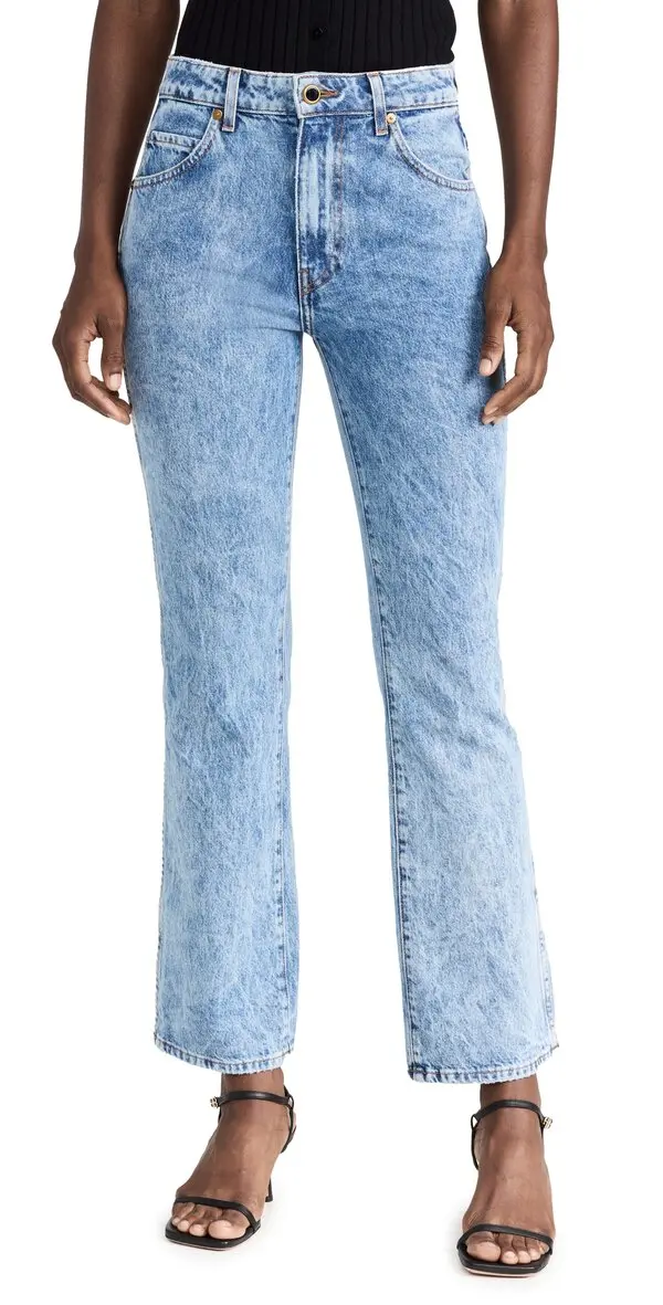 Khaite Vivian Bootcut Flare Jeans - Bryce