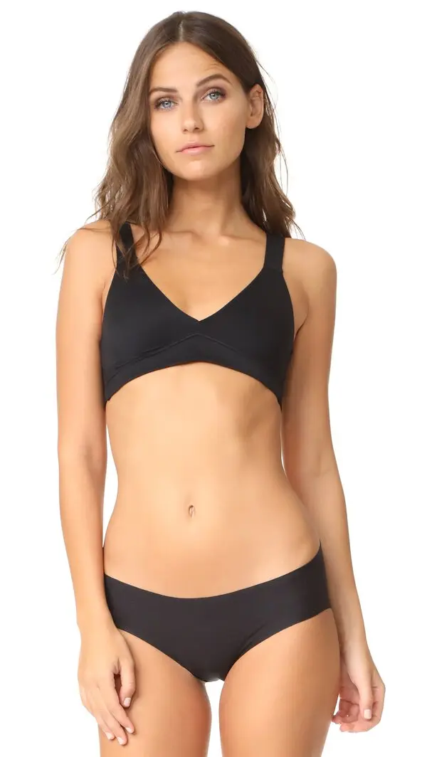 Spanx Smooth Bra-llelujah! Unlined Bralette - Very Black