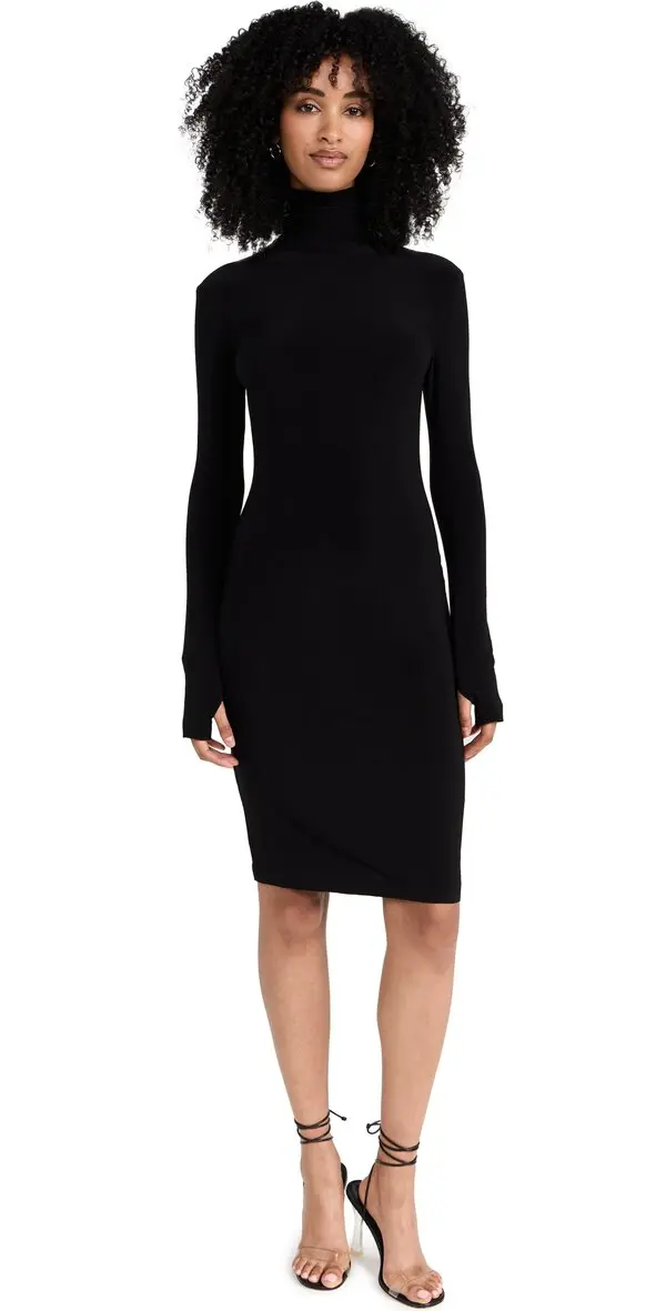 Norma Kamali Kamali Kulture Turtleneck Dress