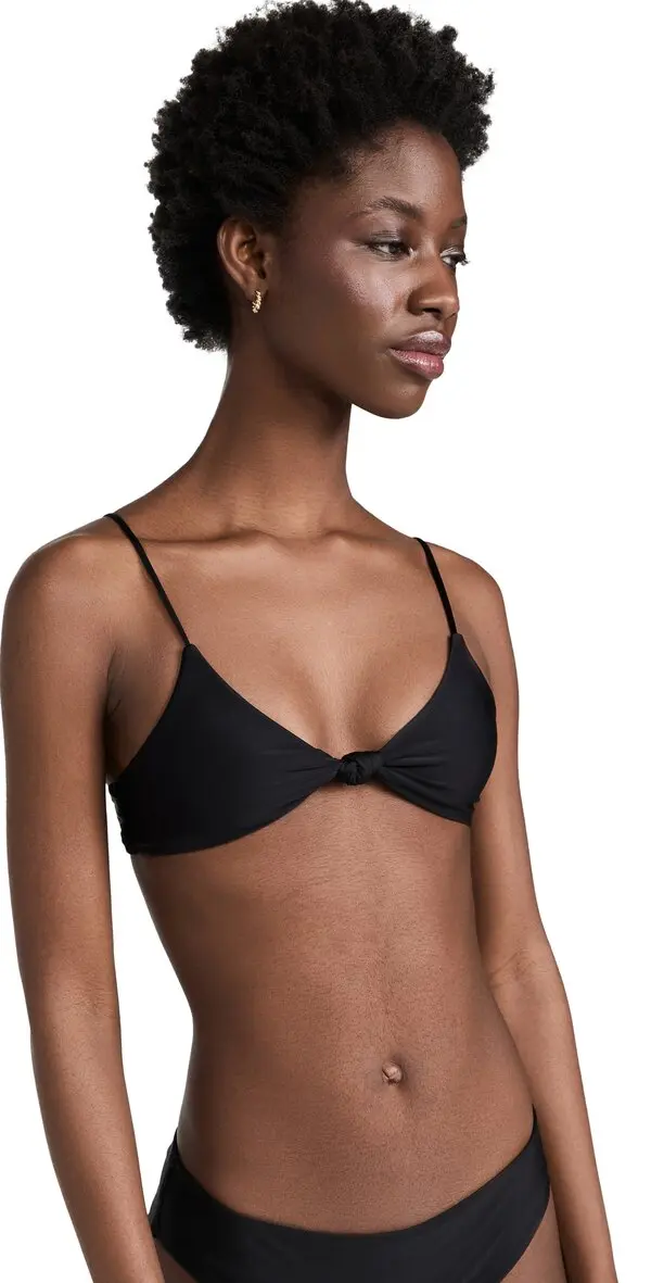 Mikoh Kaloko Bikini Top - Noir