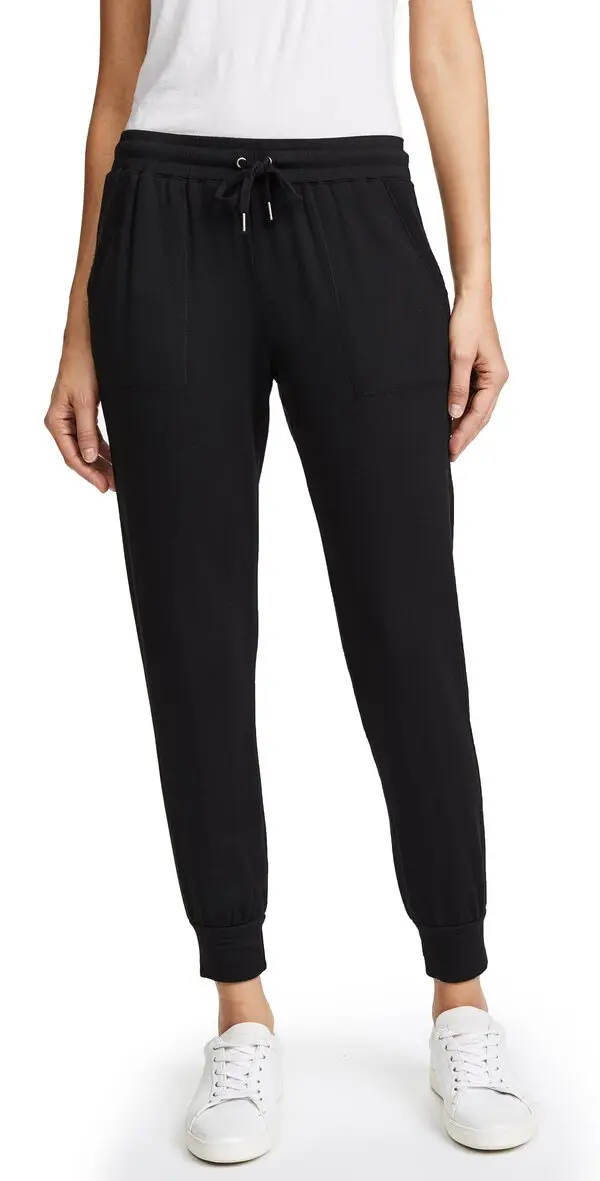 Splendid Brushed Sweatpants - Black