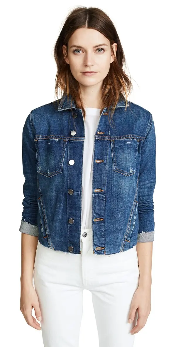 L'Agence Janelle Denim Jacket - Authentique