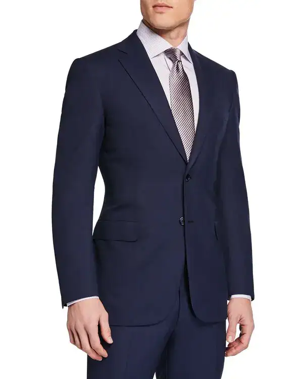 Brioni Navy Suit Bright Navy Brioni Navy Suit Brioni Herringbone