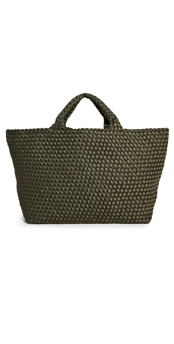 NAGHEDI St Barths Large Tote - Olive