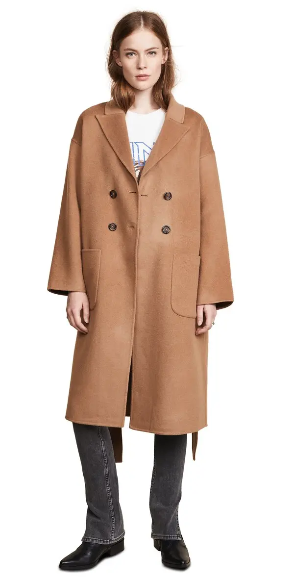 ANINE BING Dylan Coat - Brown