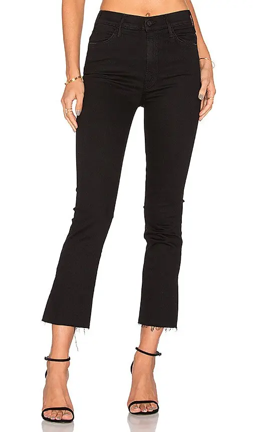 MOTHER The Hustler Ankle Fray Jeans - Not Guilty