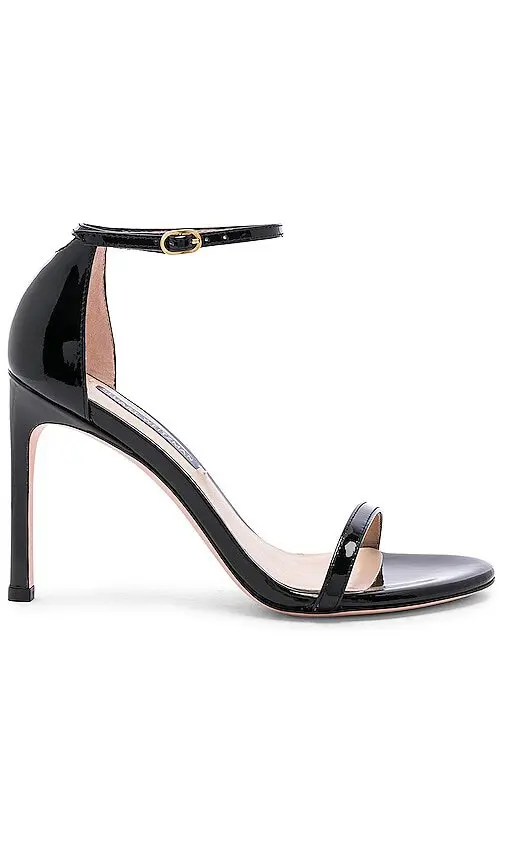 STUART WEITZMAN Nudistsong Heel - Black