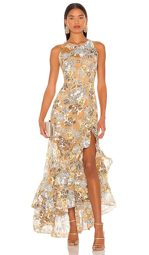 Bronx And Banco Sicilia Ruffle Dress - Multi