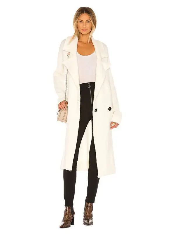 Show Me Your Mumu Melrose Sweater Jacket - Cream Knit