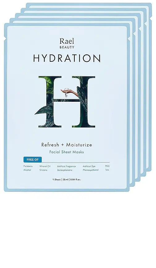 RAEL Hydration Mask 5 Pack Set - N,a