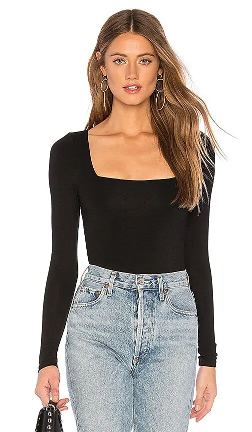 Superdown Al Bodysuit - Black