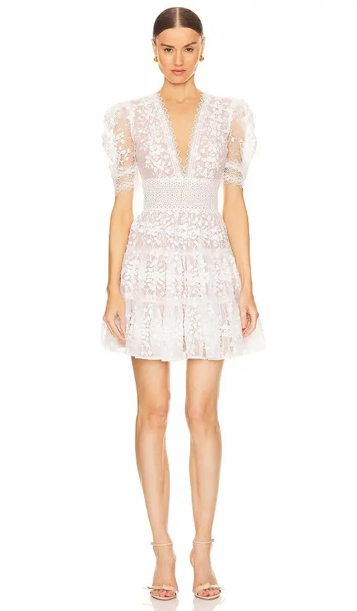 Bronx And Banco Megan Mini Dress - White