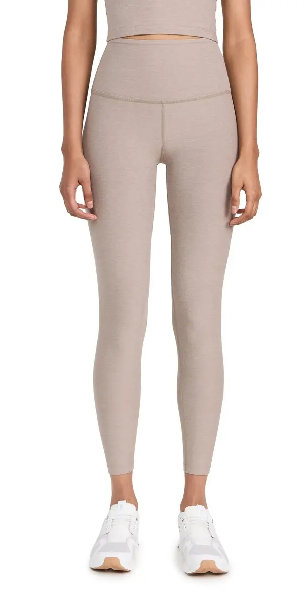 Beyond Yoga Spacedye Caught In The Midi Leggings - Birch Heather