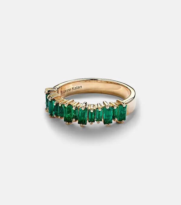SUZANNE KALAN Fireworks 18kt Emerald Ring