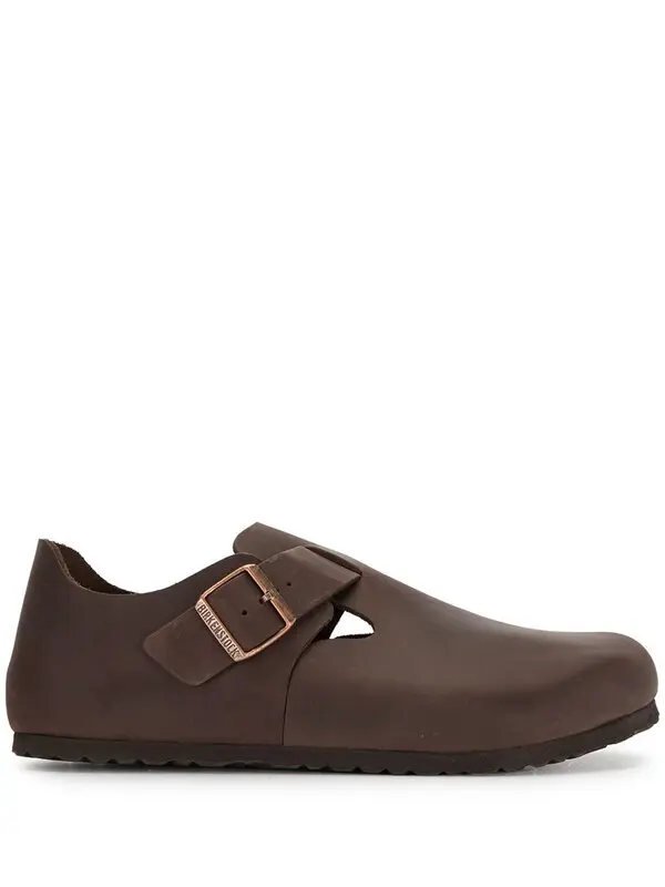 BIRKENSTOCK London Leather Shoes - Brown