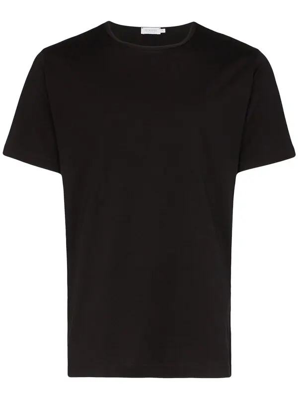 Sunspel Superfine Cotton T-shirt - Black