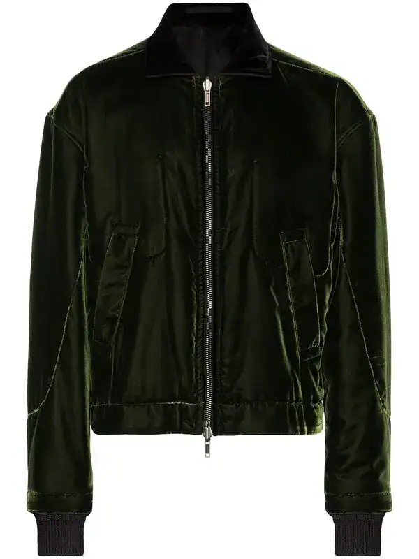 ジャケット・アウター Haider Ackermann velvet jacket Velvet jacket Haider Ackermann Green size 50 IT in Velvet - 22510131
