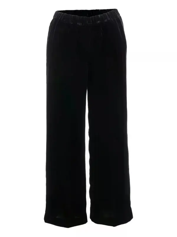 Aspesi Velour Wide-leg Track Pants