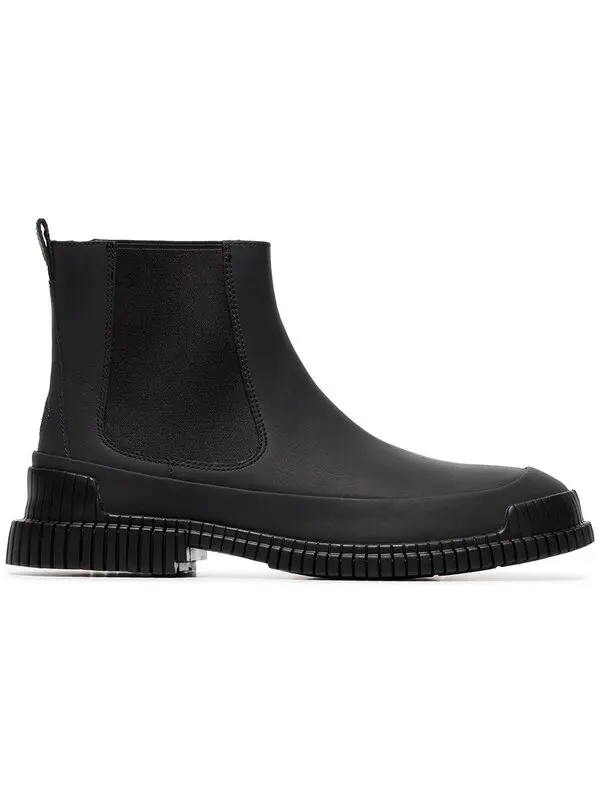 Camper Pix Ankle Boots - Black