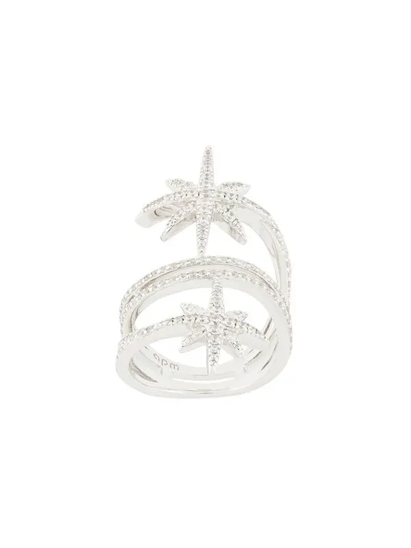 APM MONACO Double Météorites Ring
