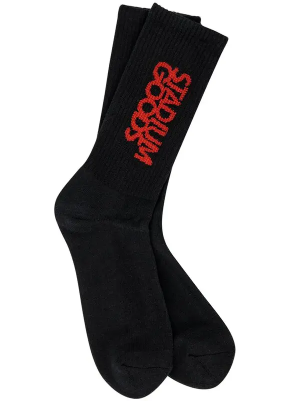 STADIUM GOODS® Logo Crew Socks - Black