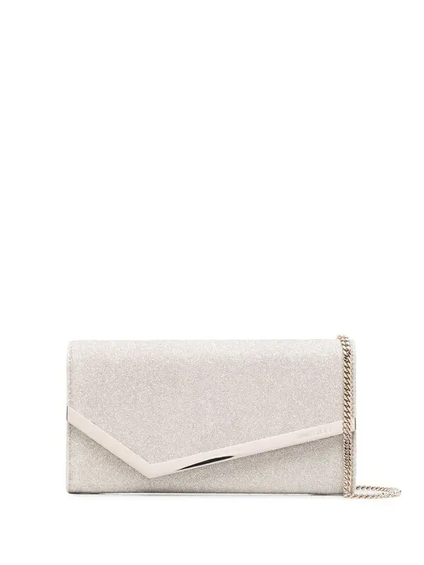 JIMMY CHOO Emmie Clutch - Metallic