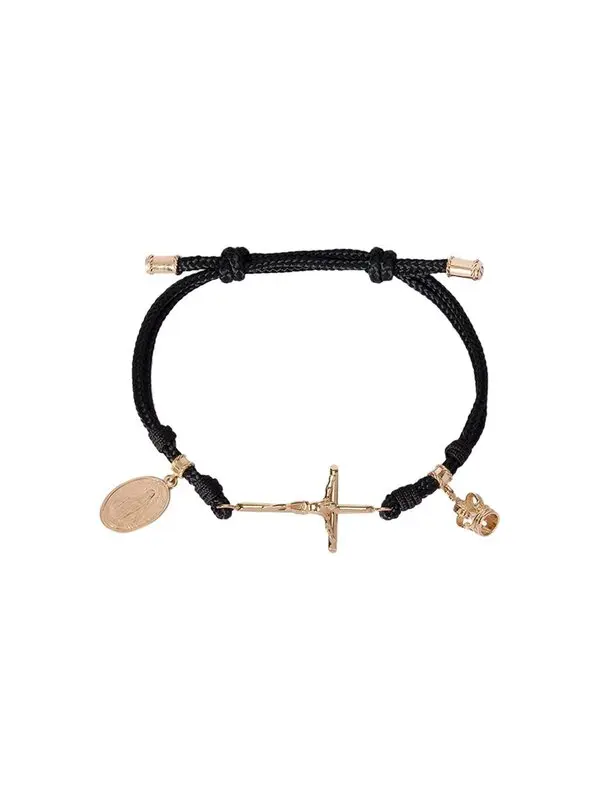 Dolce & Gabbana 18k Yellow Sicily Charm Bracelet - Gold