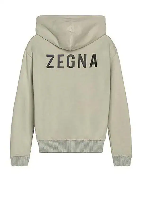 Fear Of God Exclusively For Ermenegildo Zegna Slim Fit Hoodie In