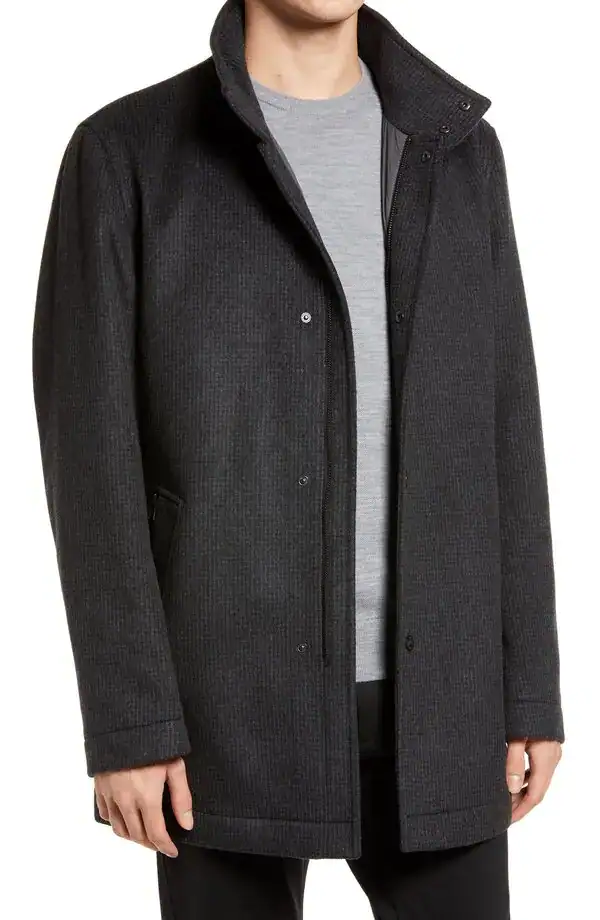 Wool Blend Coat Boss Camron Coat Hugo Boss Camron New Arrivals - Main Image