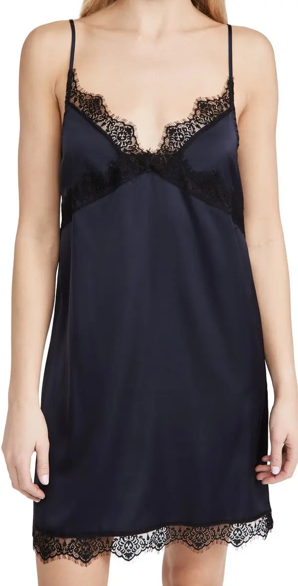 Simone Perele Satin Secrets Nightdress - Full Moon