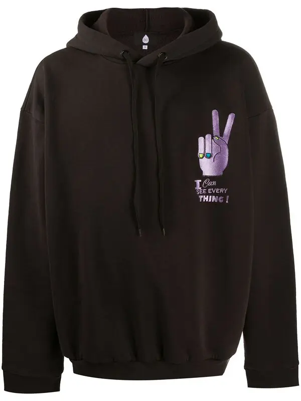 DUOLTD Graphic Print Hoodie