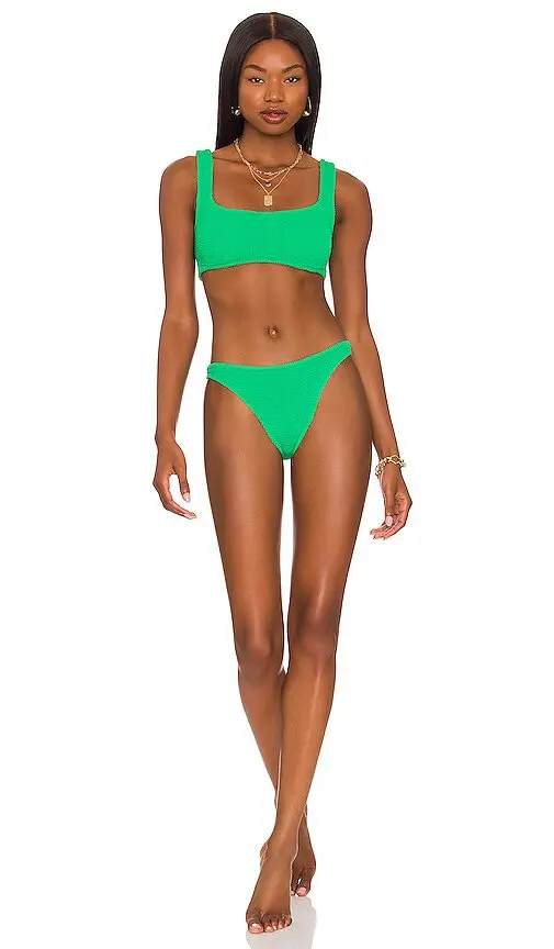 Hunza G Xandra Bikini Set - Emerald