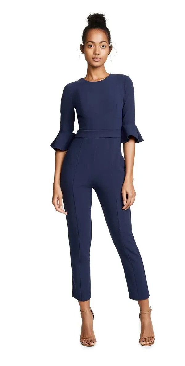 Black Halo Brooklyn Jumpsuit - Pacific Blue