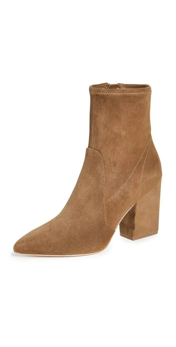 LOEFFLER RANDALL Isla Slim Ankle Booties - Cacao