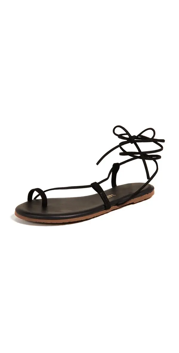 Tkees Jo Lace Up Sandals - Bleeker / Black
