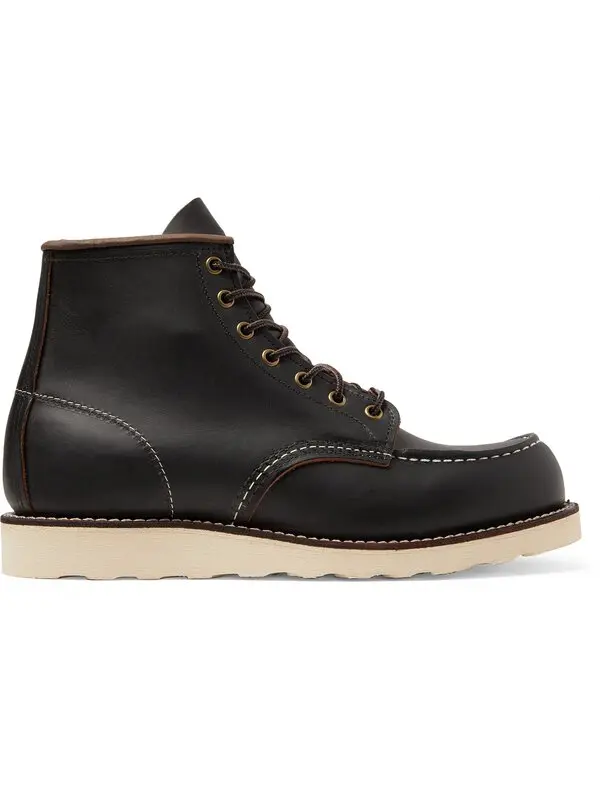 Red Wing 8849 6-inch Moc Leather Boots - Black