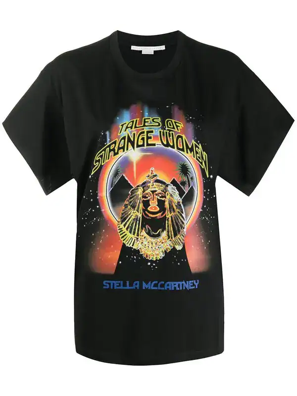 Stella Mccartney Tales Of Strange T-Shirt In Black - 76% Off