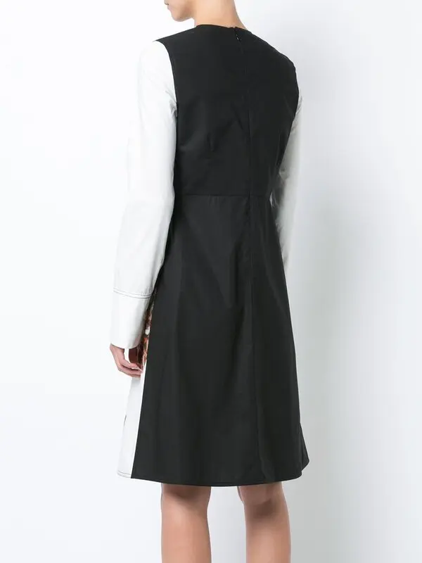 Marni Abstract Print Skater Dress