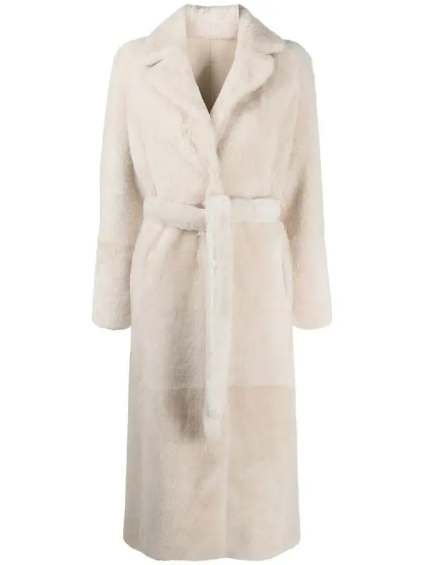 YVES SALOMON Full-length Shearling Coat