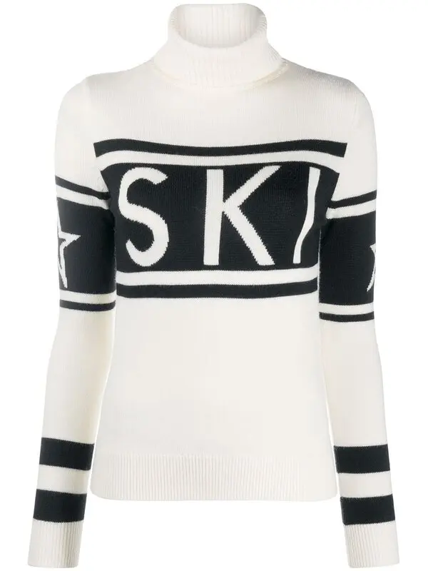 Perfect Moment Schild Sweater - White