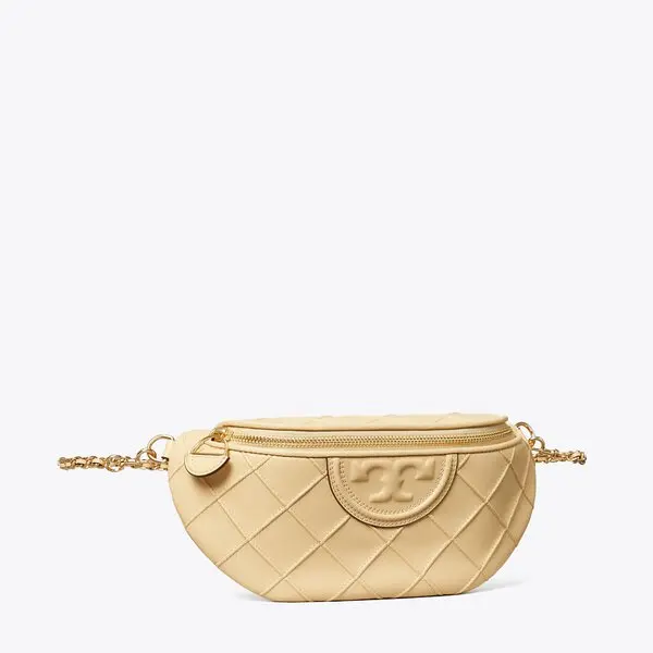 Tory Burch Fleming Soft Belt Bag - Vanilla Soft Serve